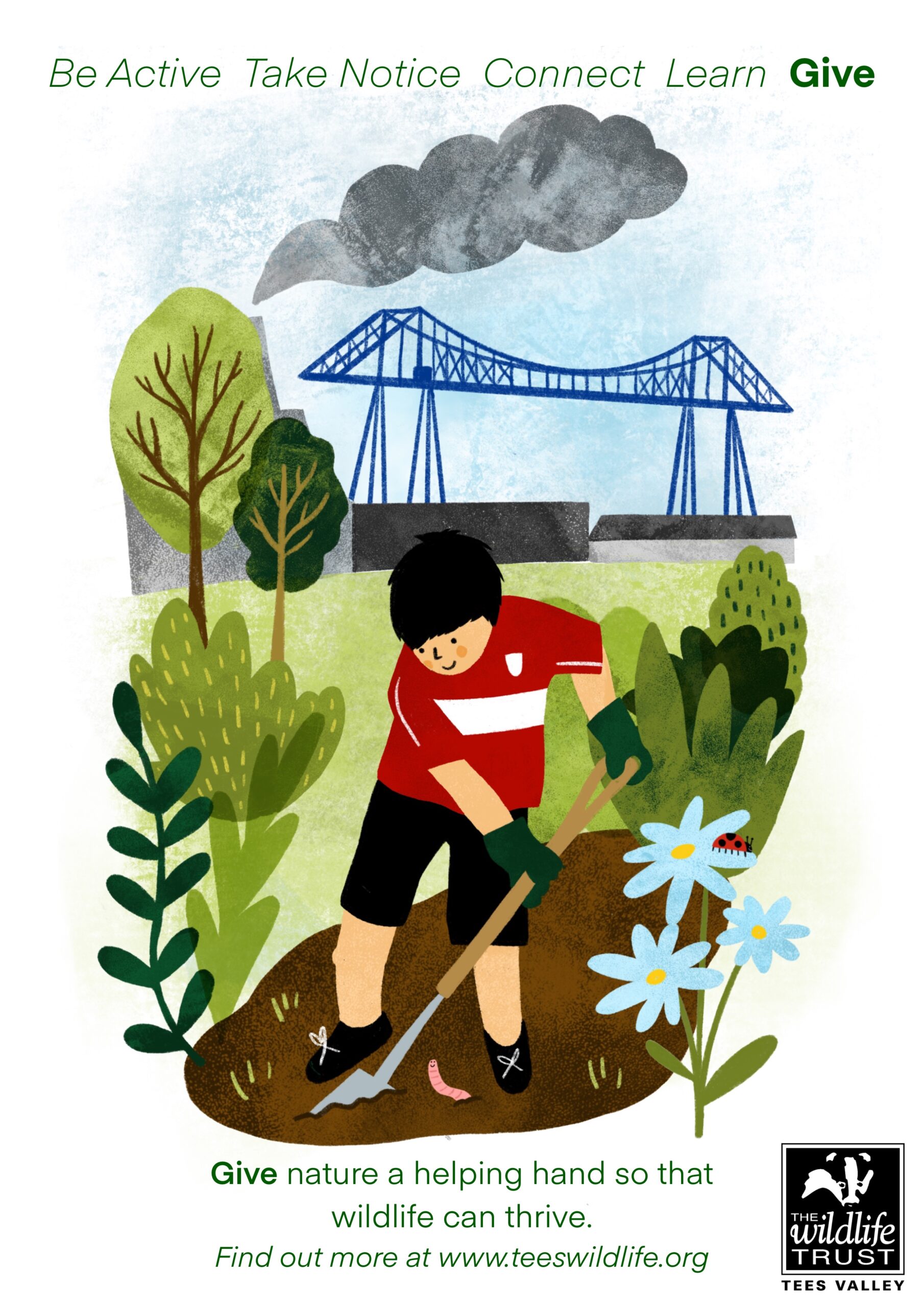 Give nature a helping hand - Tees Valley Wildlife Trust